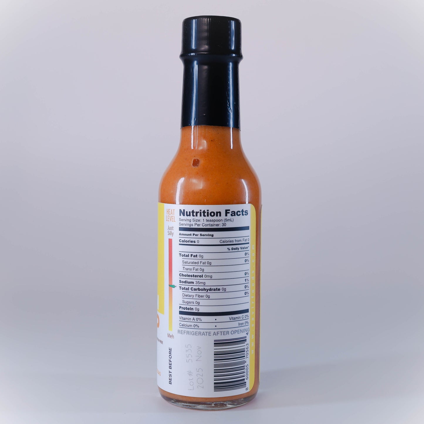 Lemon Drop Hot Sauce | Lemon Pepper Sauce | SAVIR Foods